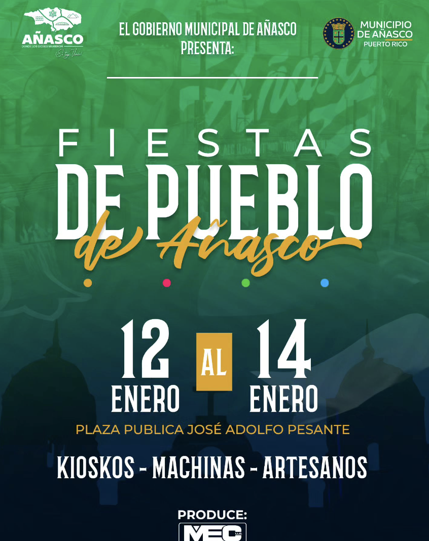 Fiestas de pueblo de Añasco - PlateaPR