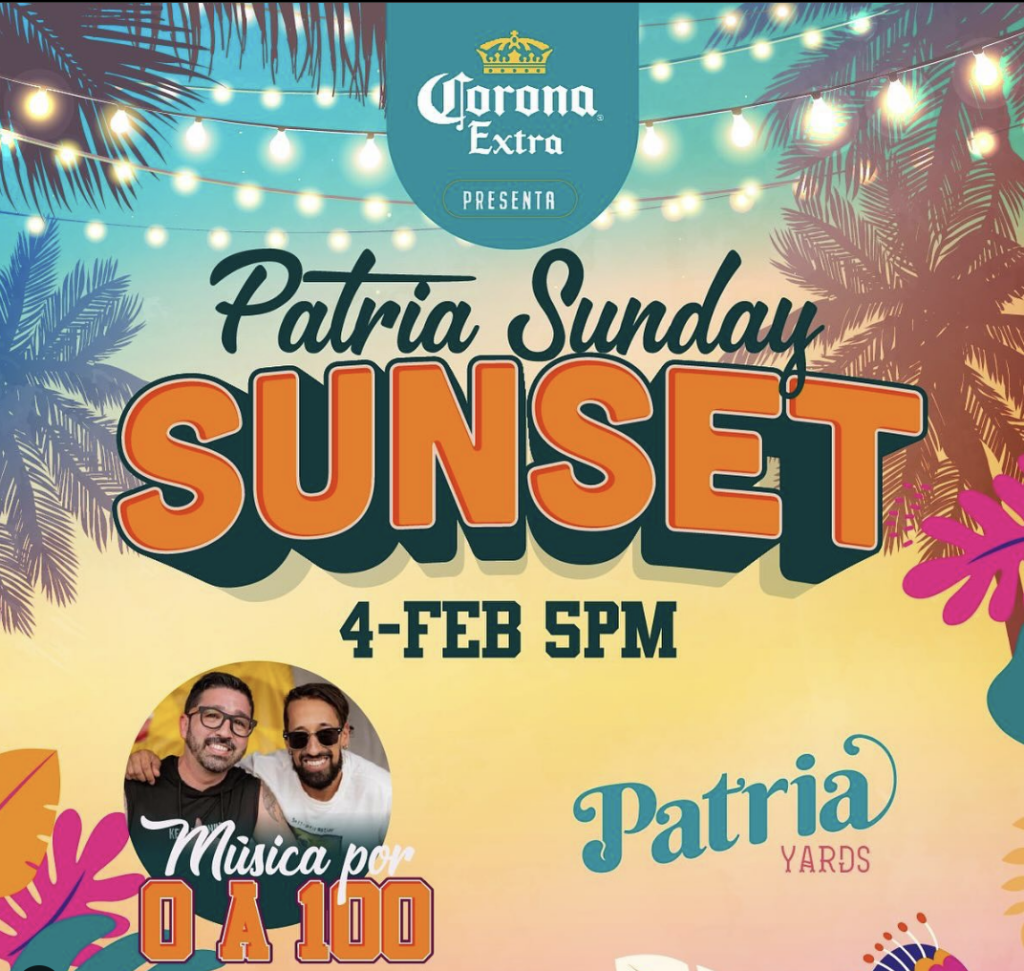 Patria Sunday Sunset - PlateaPR